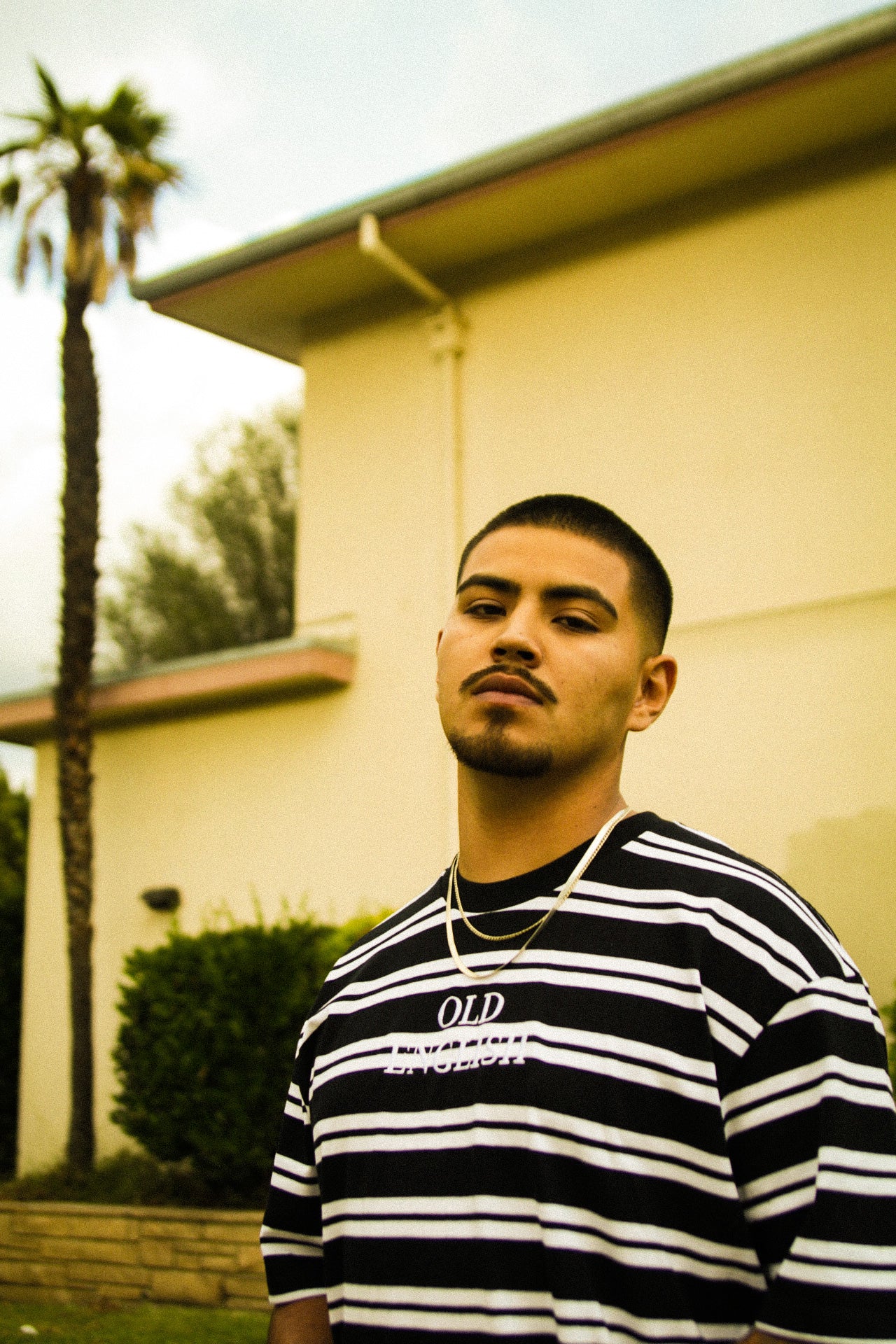 OE LOGO STRIPE TEE Old English Brand OldEnglishBrand OE LOGO STRIPE TEE Old English Brand OldEnglishBrand