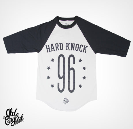 Hard Knock Baseball Tee – OldEnglishBrand